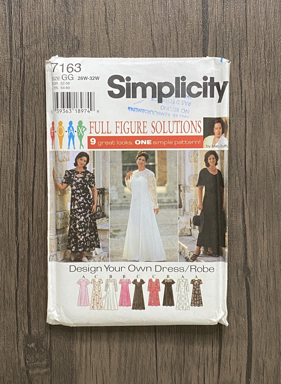 Women's Design Your Own Princess Seam Dress Pattern Size - Etsy