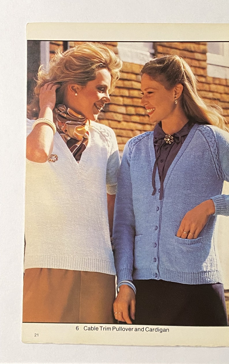 Patons Beehive 429, 80's Knitting Pattern Book, Designs to Knit in ...