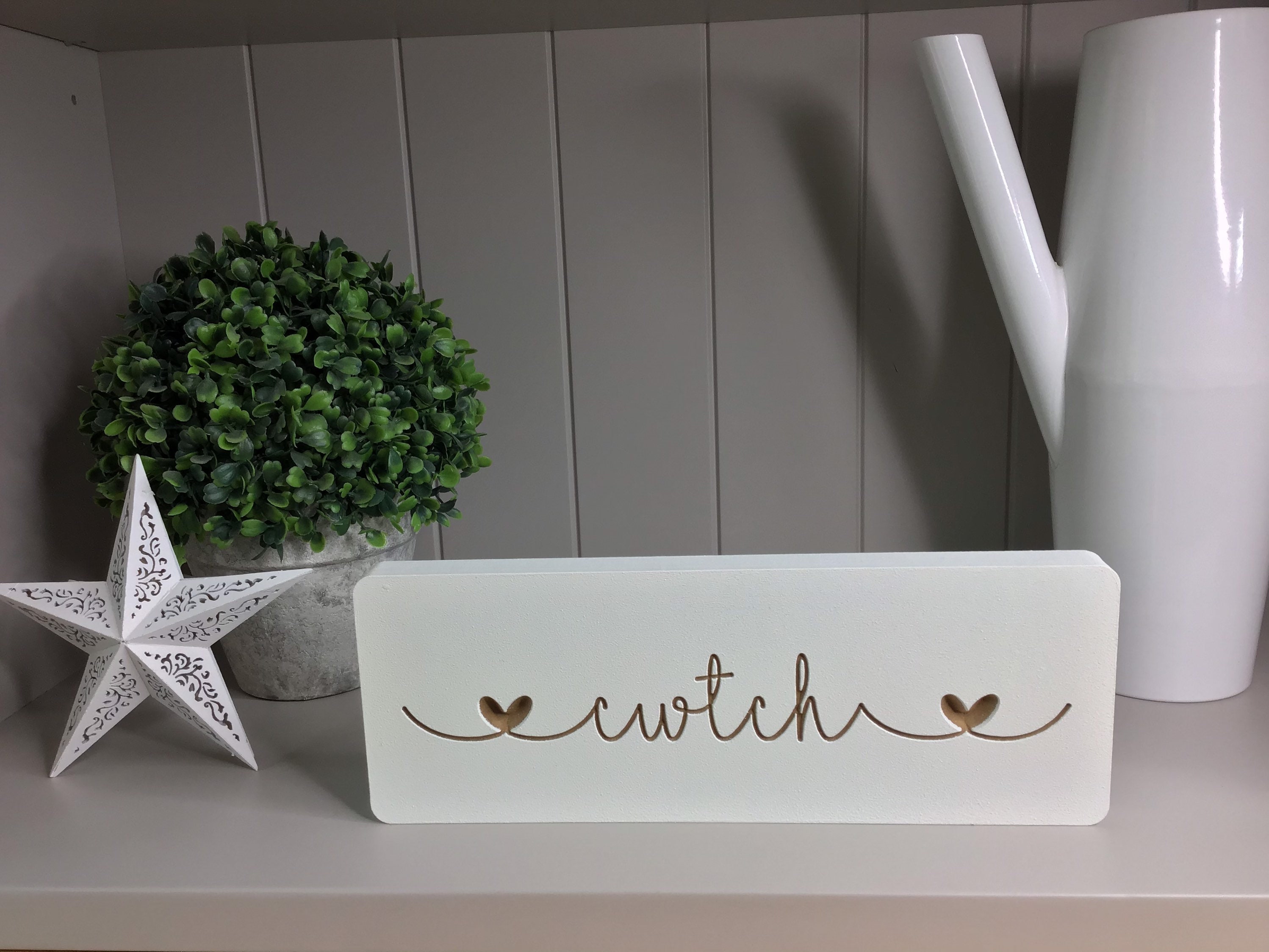 WELSH Sign CARTREF Home Decor Welsh Language Gifts Cwtch - Etsy UK