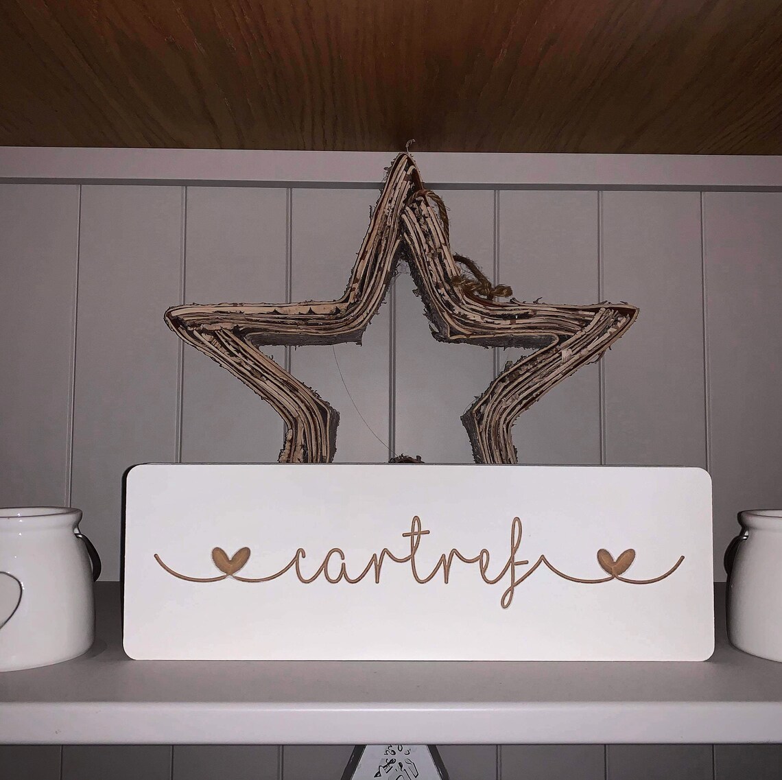 WELSH Sign CARTREF Home Decor Welsh Language Gifts Cwtch - Etsy UK