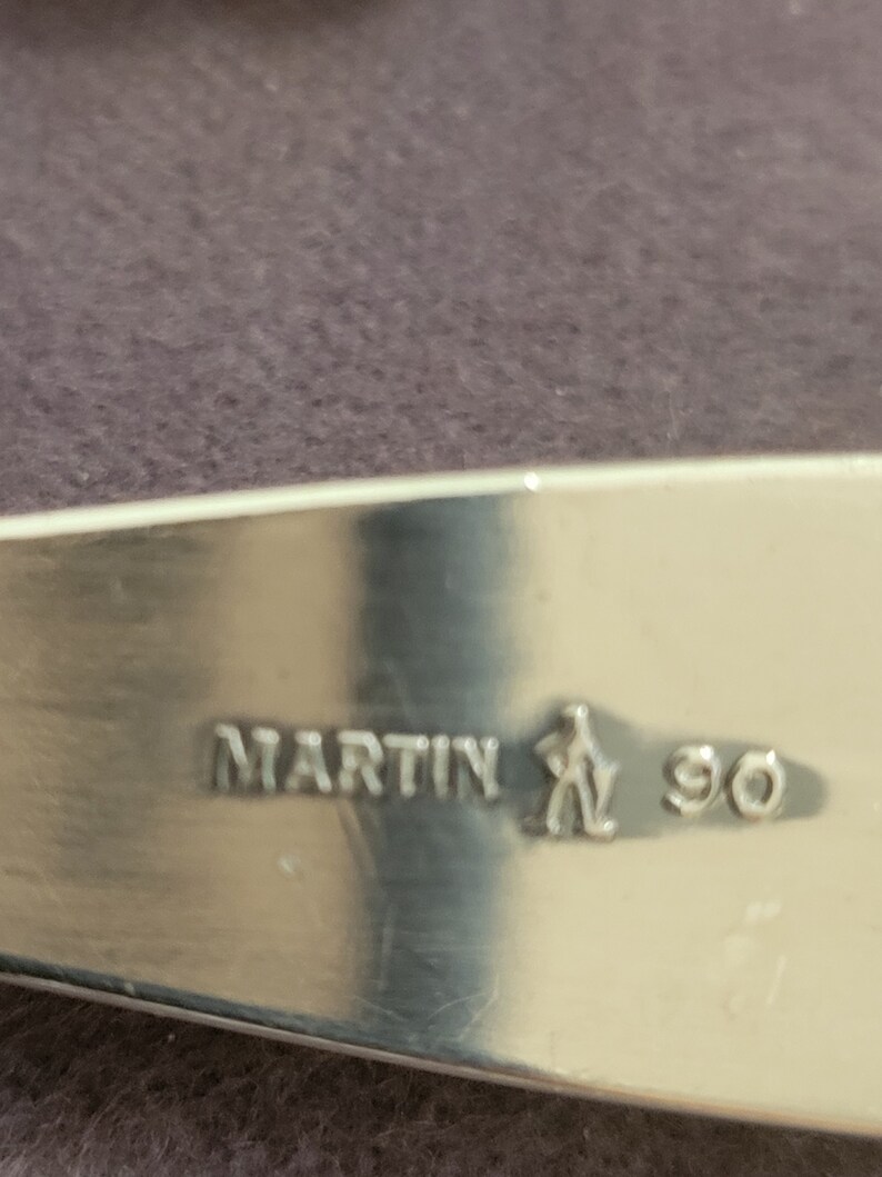 Vintage MCM German Martin Rostfrei Cutlery Silverplate 12 Pc Set Plus ...