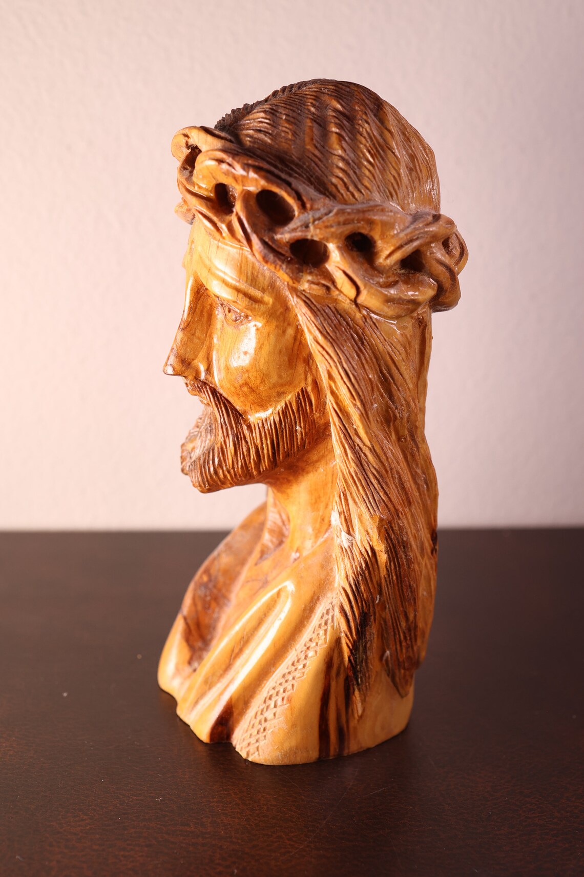 Vintage Carving of Jesus Christ in Wood - Etsy