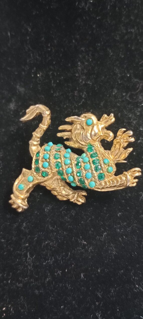 vintage griffon eagle dragon - Gem