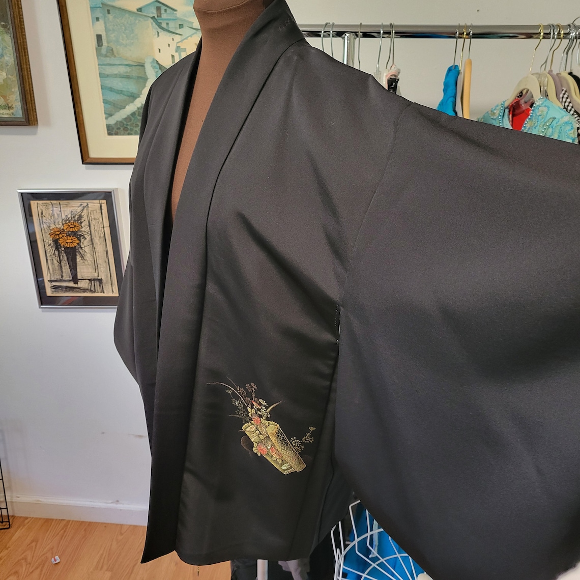 Original Japanese Short Kimono for Evening Wear - Etsy