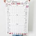 Fall Bucket List Poster: Editable Autumn Activities Calendar (digital ...