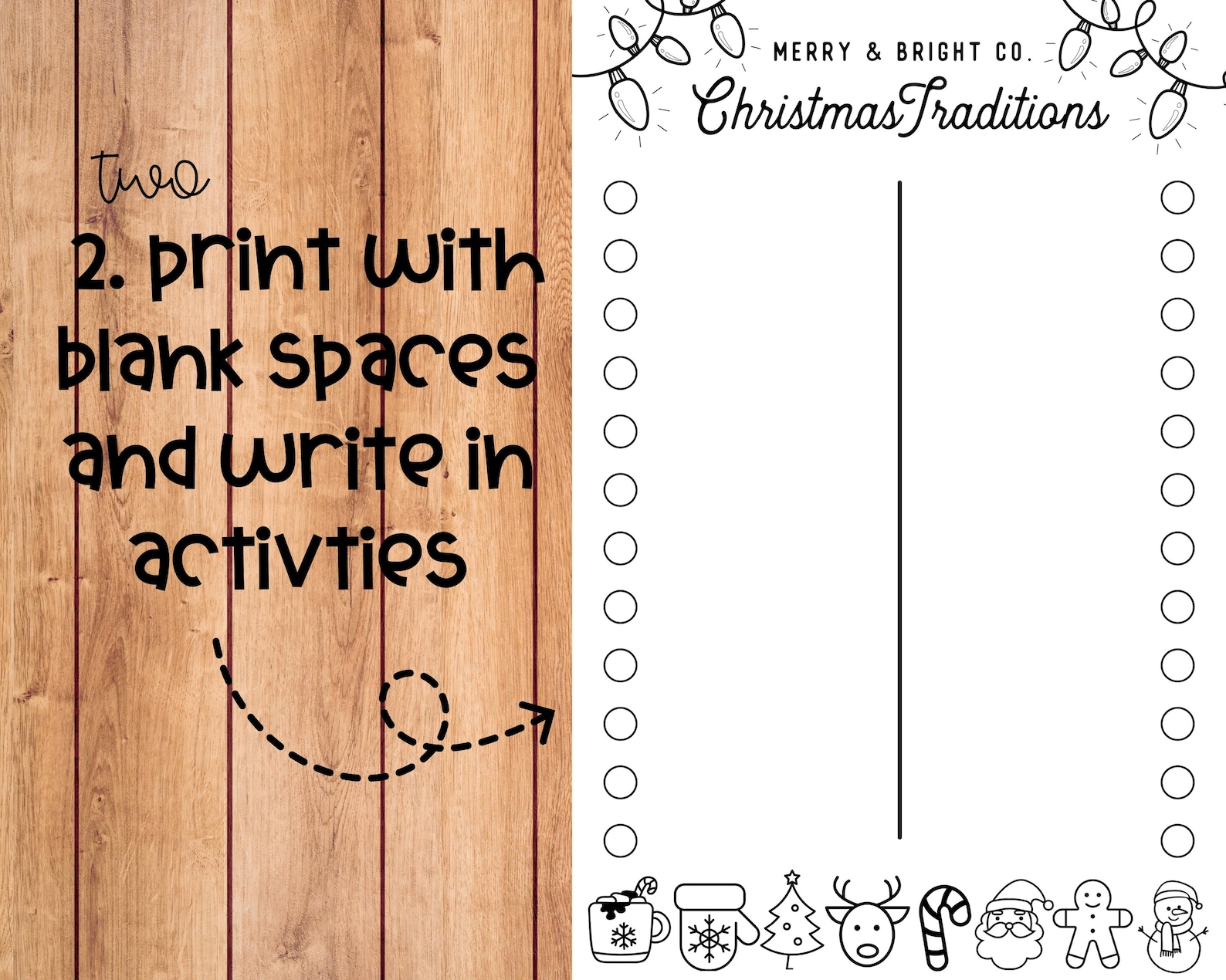 Christmas Activities Poster: Editable Advent Calendar Checklist ...