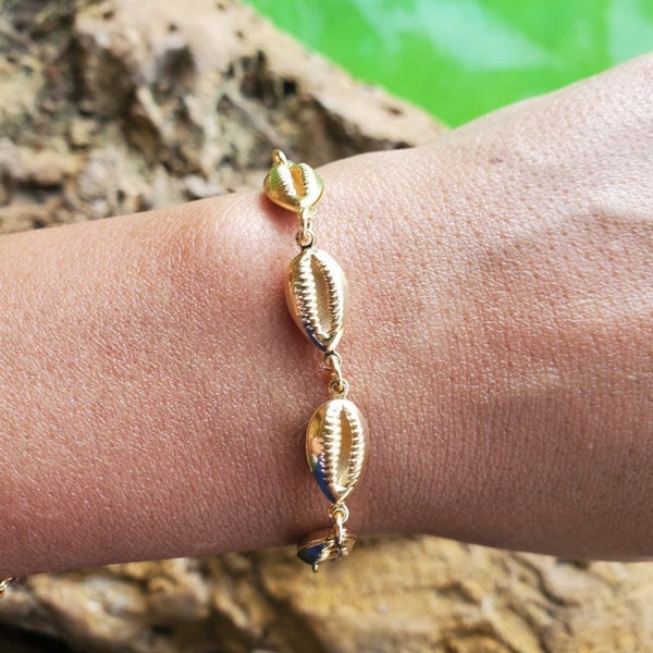 Sea Shell Bracelet - Etsy