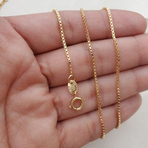 Evil Eye Necklace , 18 K Gold Filled Necklace, Figaro Necklace , Eye ...