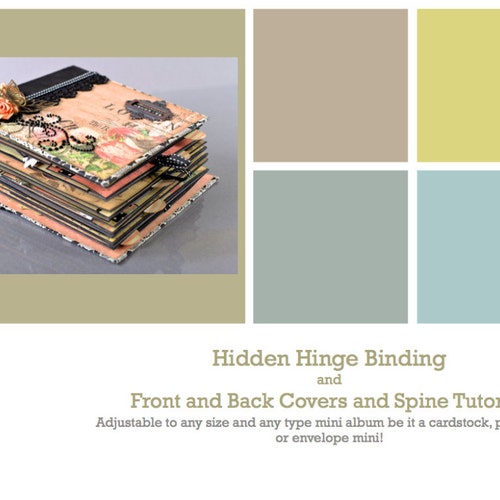 Hinge Binding and Cover TUTORIAL - Etsy Australia