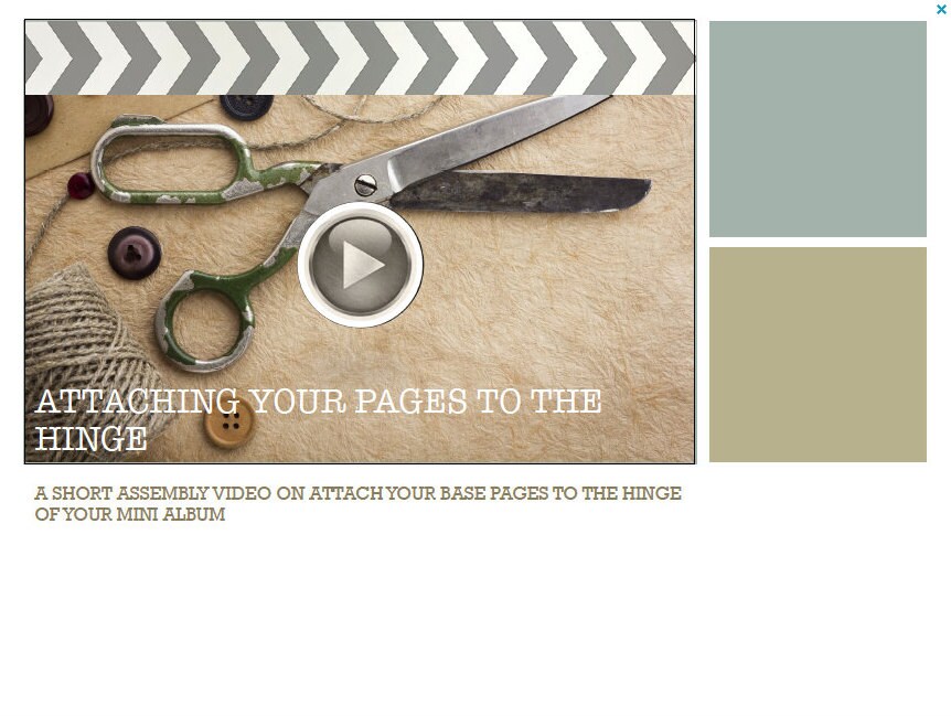 Hinge Binding and Cover TUTORIAL - Etsy