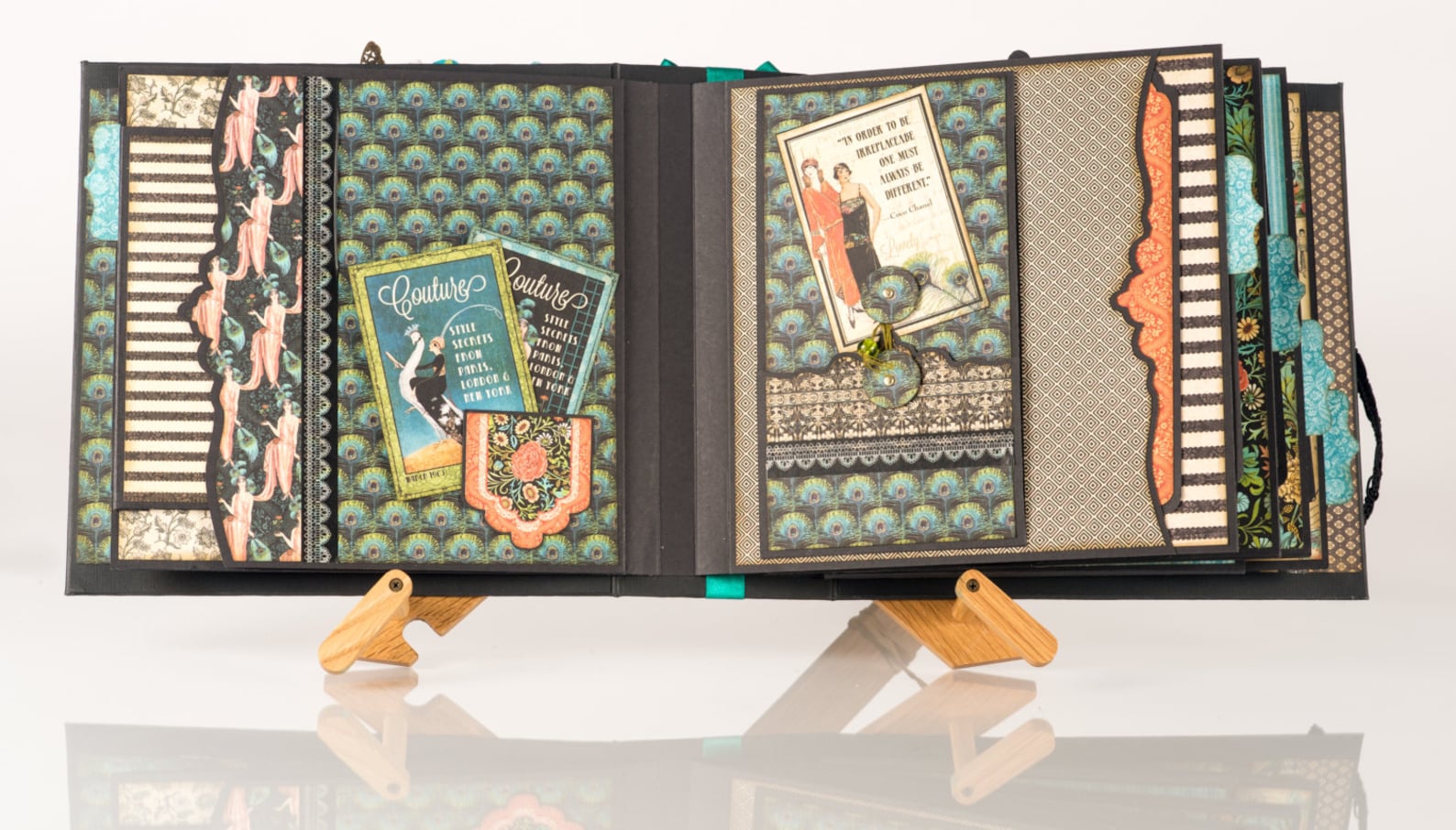 Graphic 45 Couture Mini Album TUTORIAL - Etsy