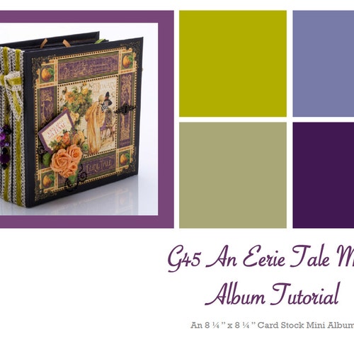 Safari Adventure Graphic 45 Mini Album Tutorial Mini Album - Etsy