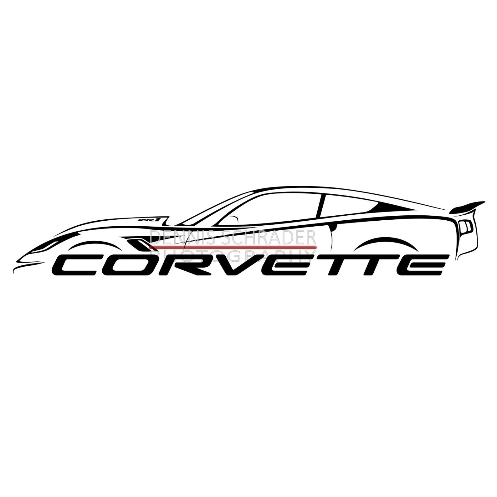 Car svg eps png jpg C7 Corvette ZR1 svg Chevy SVG Illustration | Etsy