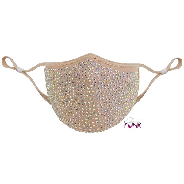 Crystal Face Mask With Filter - Etsy