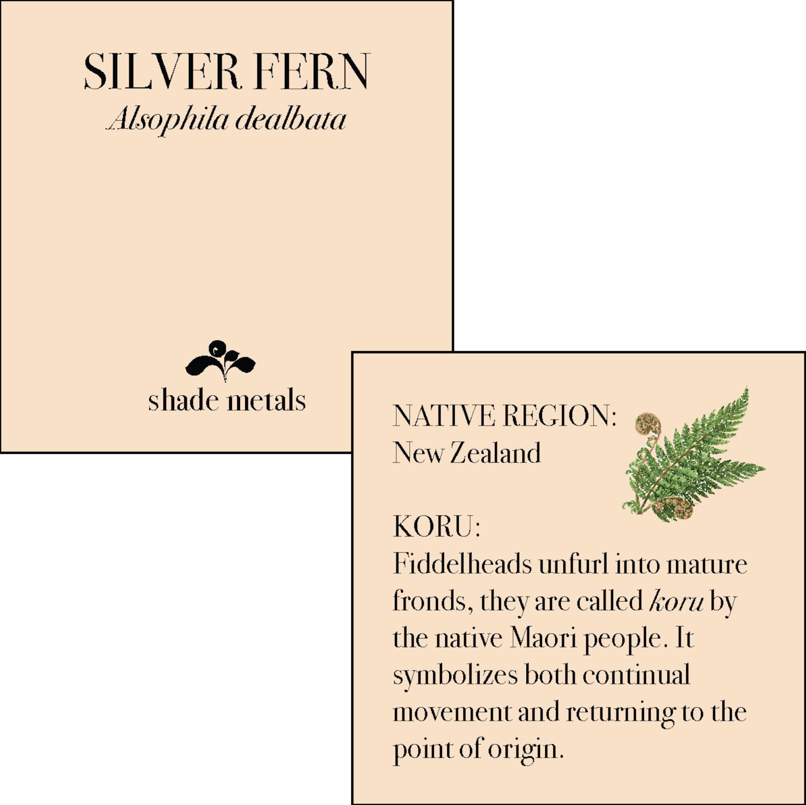 Silver Fern Ring Plant Jewelry Botanical Ring Design Gold - Etsy