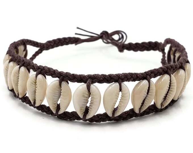 Cowrie Choker Necklace Sea Shell Choker Natural Shell Necklace Etsy