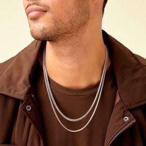 Sterling Silver Round Franco Chain 4.6mm 6.0mm - Etsy