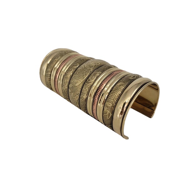 Metal Cuff Bracelet - Etsy