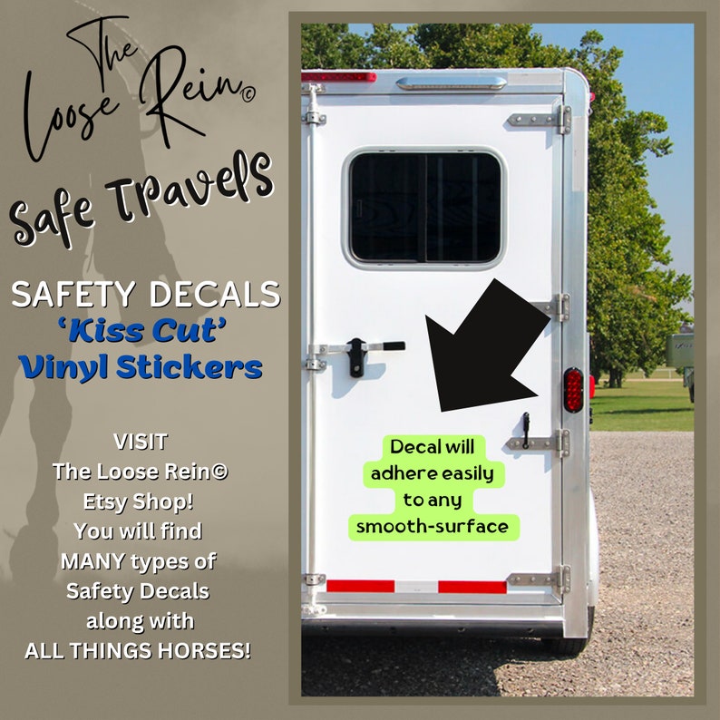 Alpaca Trailer Decal Sticker, Caution Precious Cargo Alpaca Decal ...