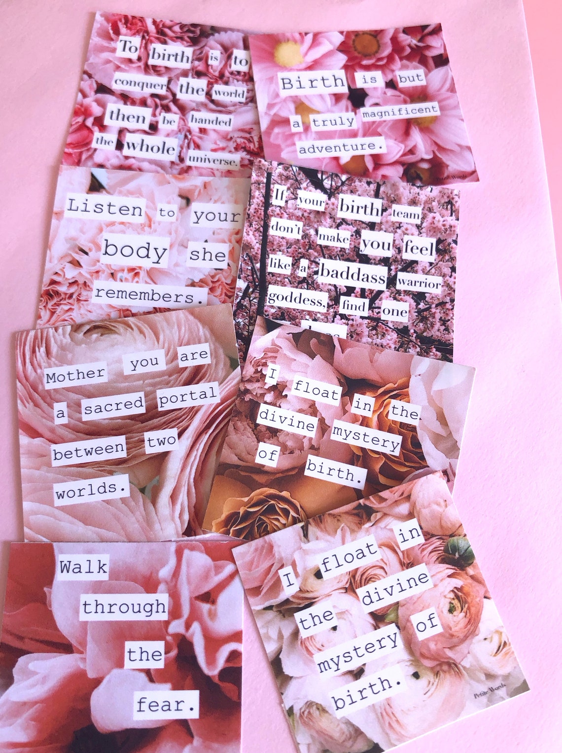 Empowered BIRTH Stickers / Baby Shower Christmas Gift / Stocking ...