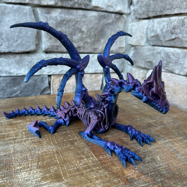 Bone Dragon 3d Printed - Etsy