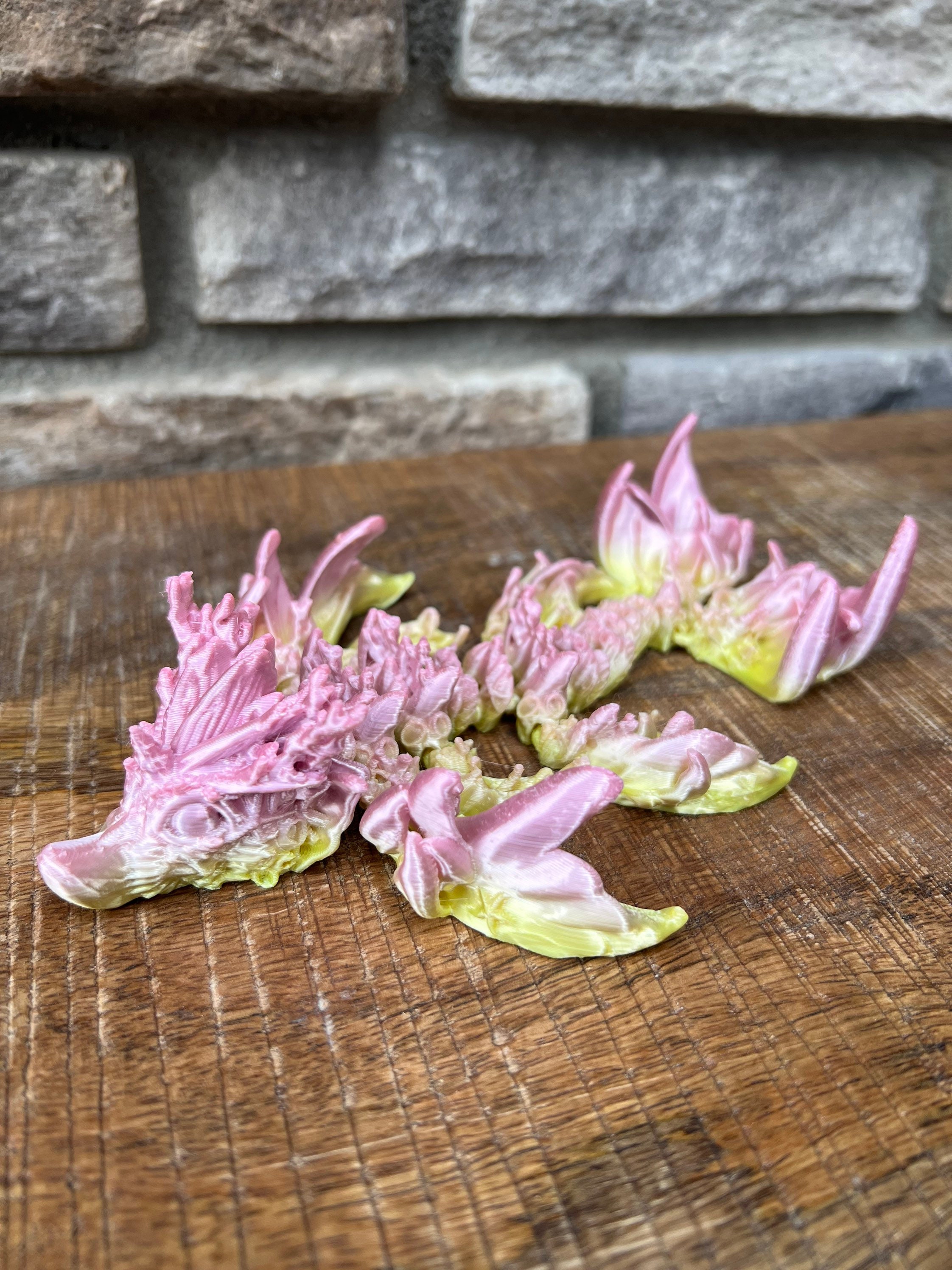 Baby MINI Coral Reef Dragon 3d Printed Articulated - Etsy