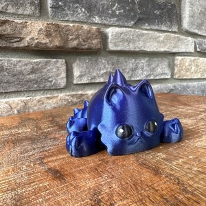 Kitty-a-saurus Cat Dinosaur 3d Printed Articulated - Etsy