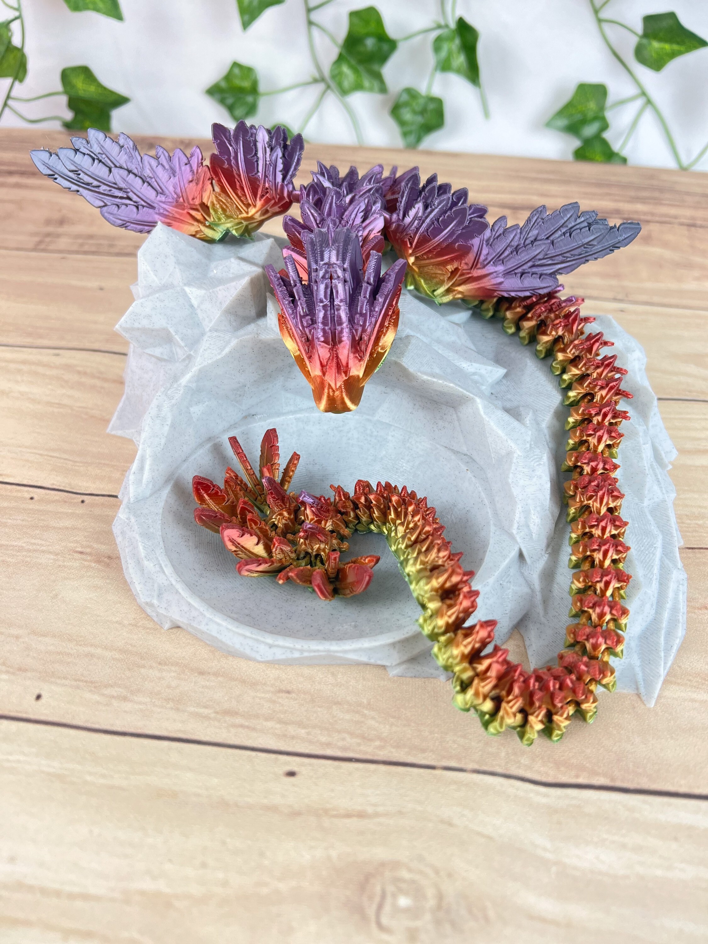 MINI Flying Serpent 3d Printed Articulated Custom Flexible - Etsy
