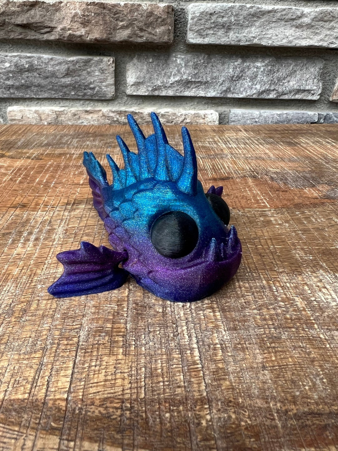 Moss Eater 3d Printed Articulated Flexible Custom Fidget Toy - Etsy