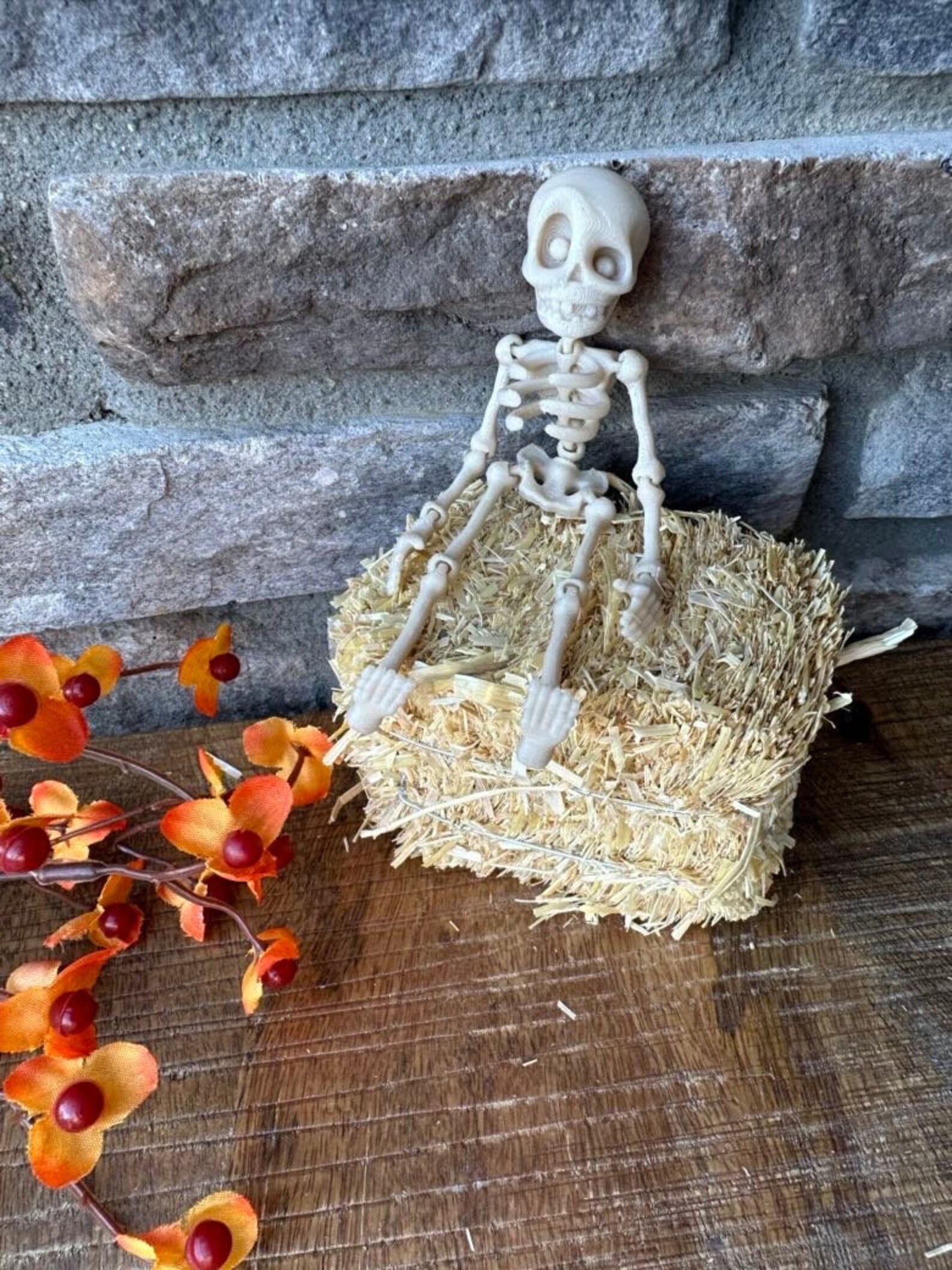 MINI Skeleton 3d Printed Articulated Flexible Custom - Etsy