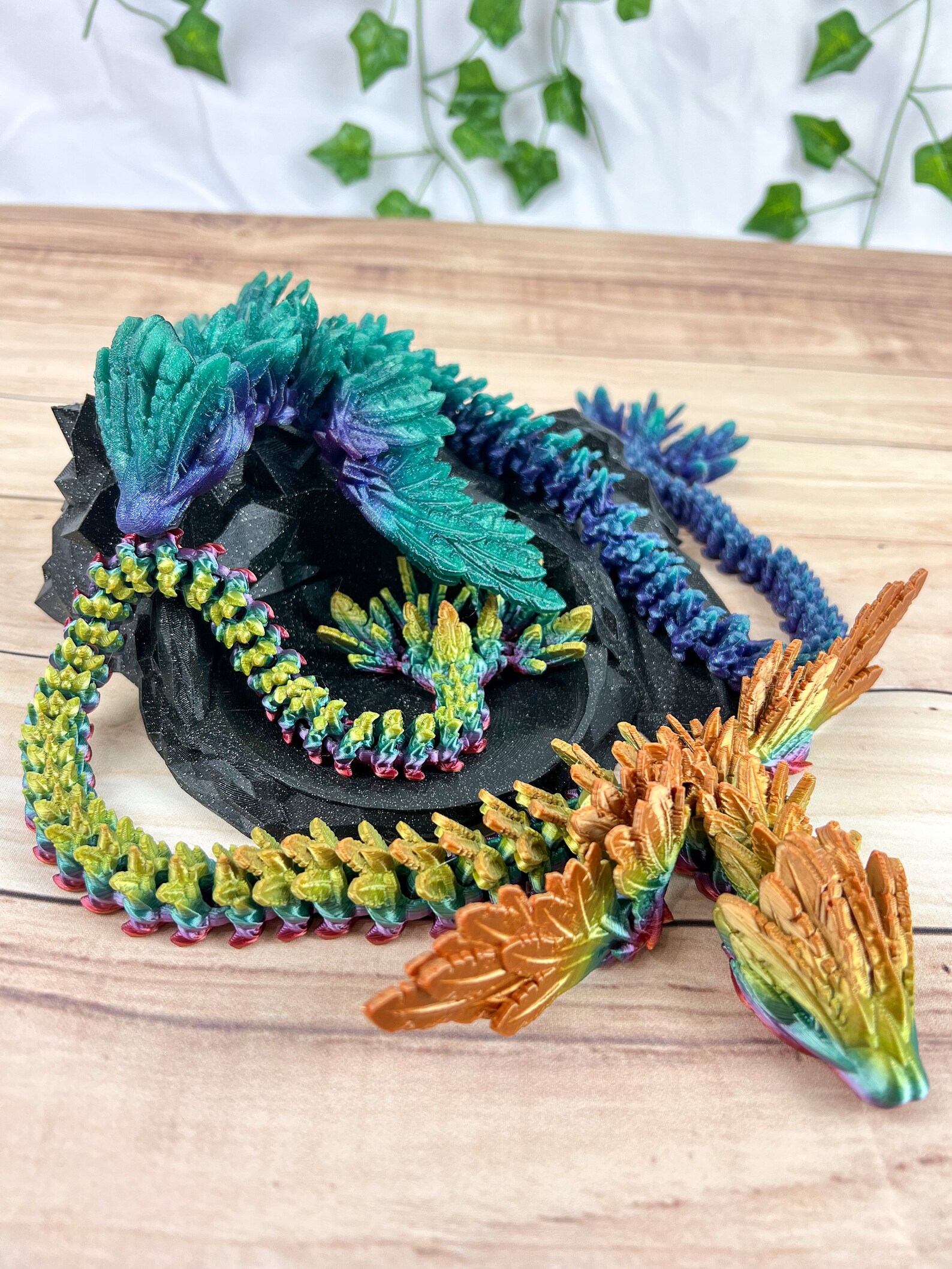 MINI Flying Serpent 3d Printed Articulated Custom Flexible - Etsy