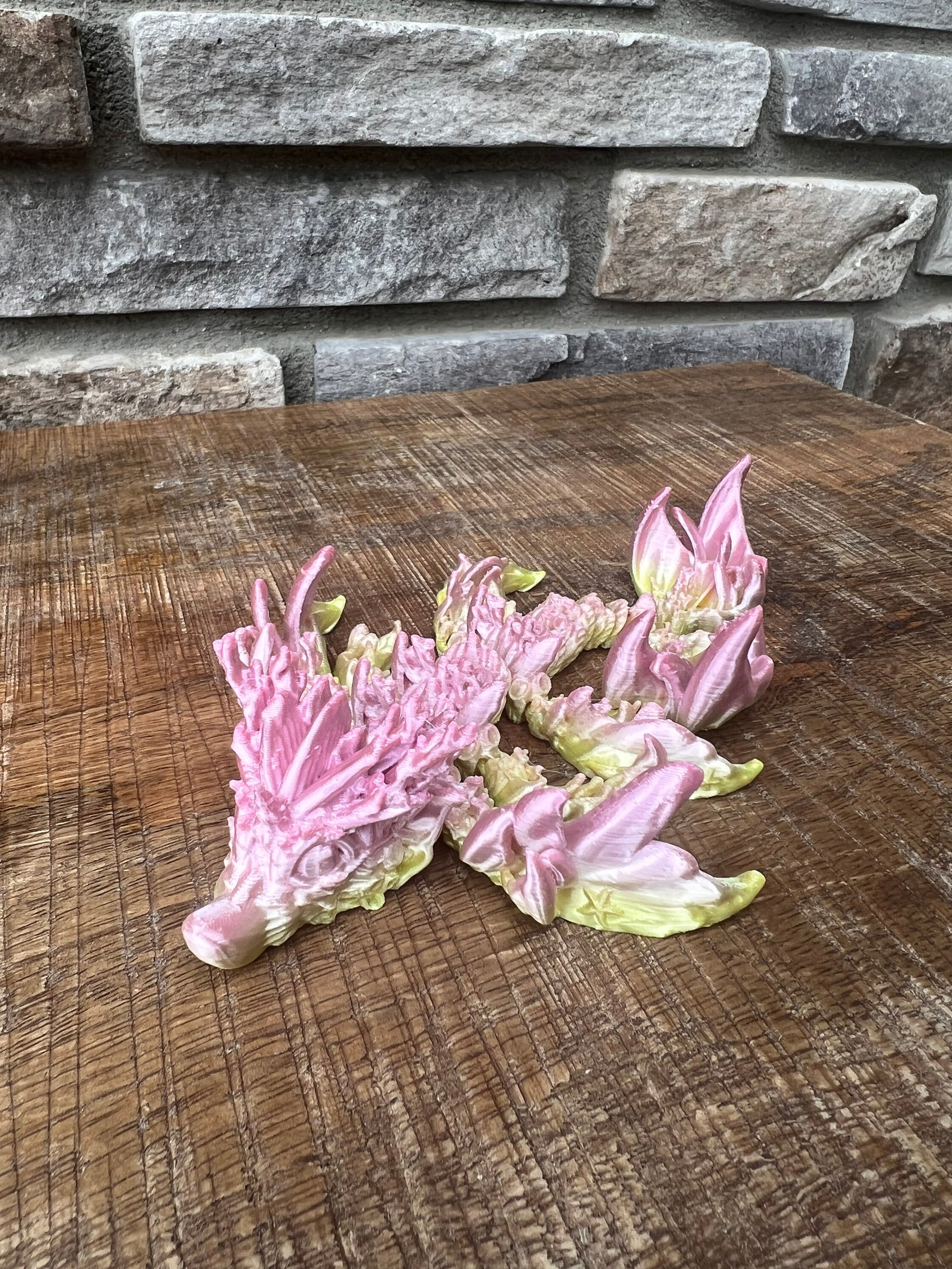 Baby MINI Coral Reef Dragon 3d Printed Articulated - Etsy