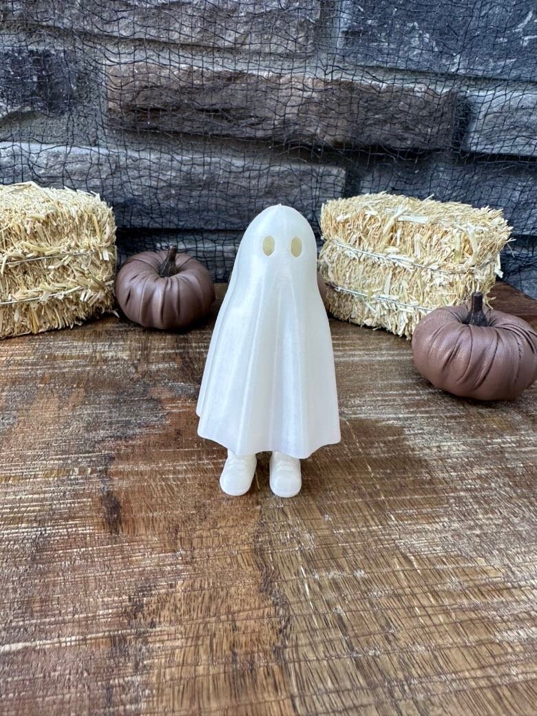 Trick or Treat Ghost 3D Printed Articulated Flexible - Etsy