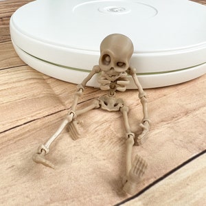 MINI Skeleton 3d Printed Articulated Flexible Custom - Etsy