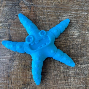 Starfish 3D Printed Articulated Flexible Custom Fidget Toy - Etsy
