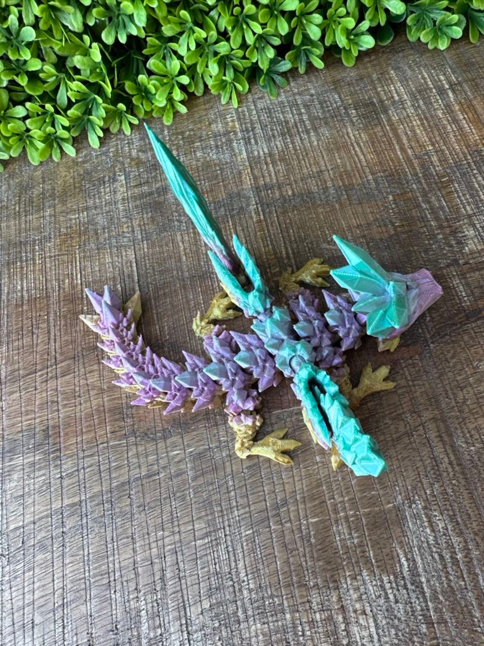 Baby MINI Crystal Wing Dragon 3D Printed Articulated - Etsy