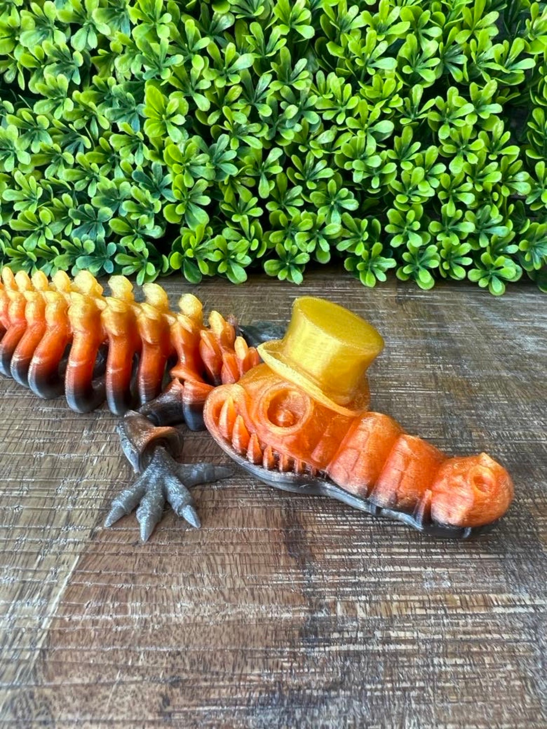 Dapper Crocodile 3d Printed Articulated Flexible Custom - Etsy