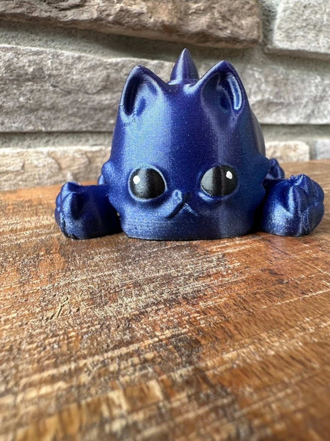 Kitty-a-saurus Cat Dinosaur 3d Printed Articulated Flexible Custom Toy ...