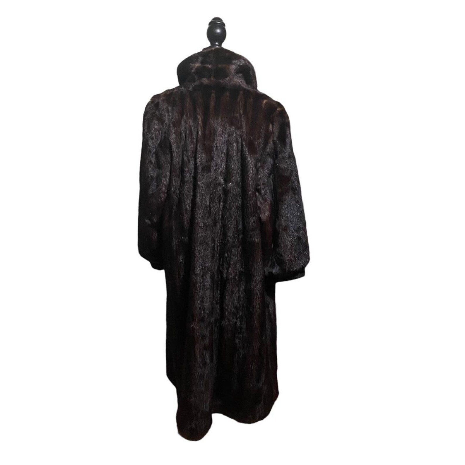 Stunning RARE Vintage Saga Mink Dark Brown Full Length Mink Fur Coat - Etsy