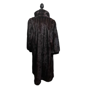 Stunning RARE Vintage Saga Mink Dark Brown Full Length Mink Fur Coat - Etsy