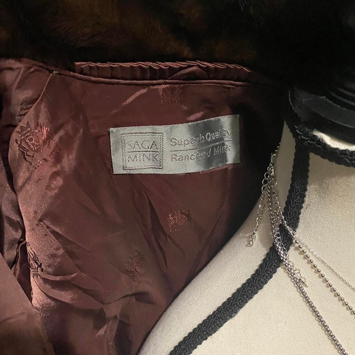 Stunning RARE Vintage Saga Mink Dark Brown Full Length Mink Fur Coat - Etsy