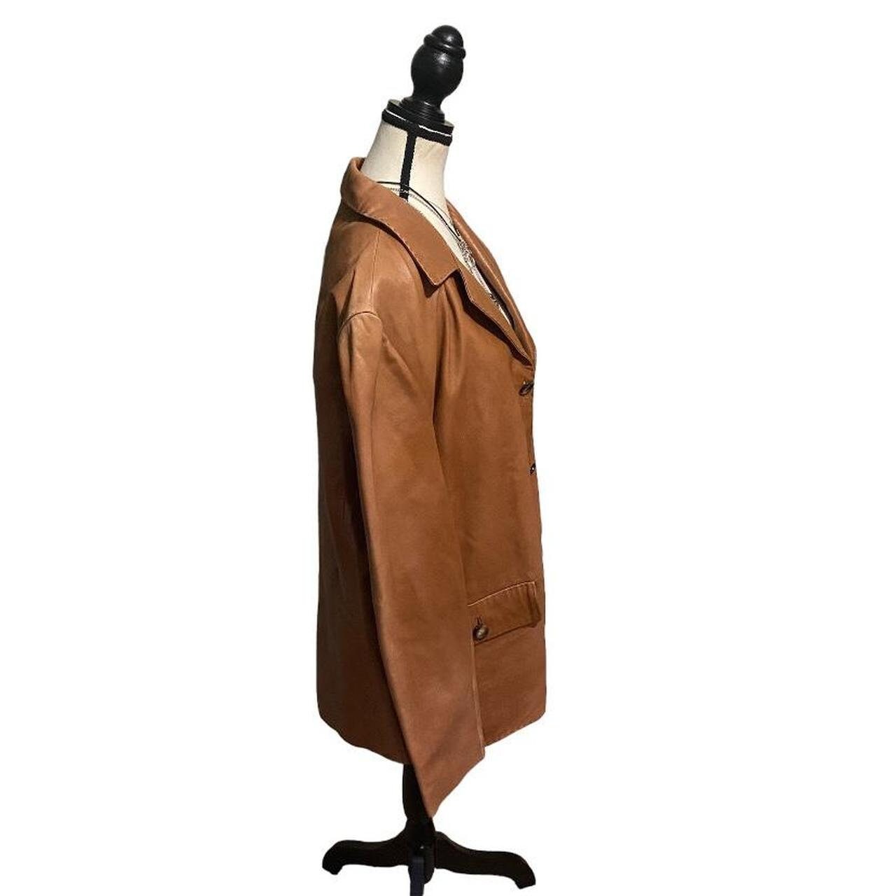 Vintage Wilsons Leather Brown Leather Coat - Etsy