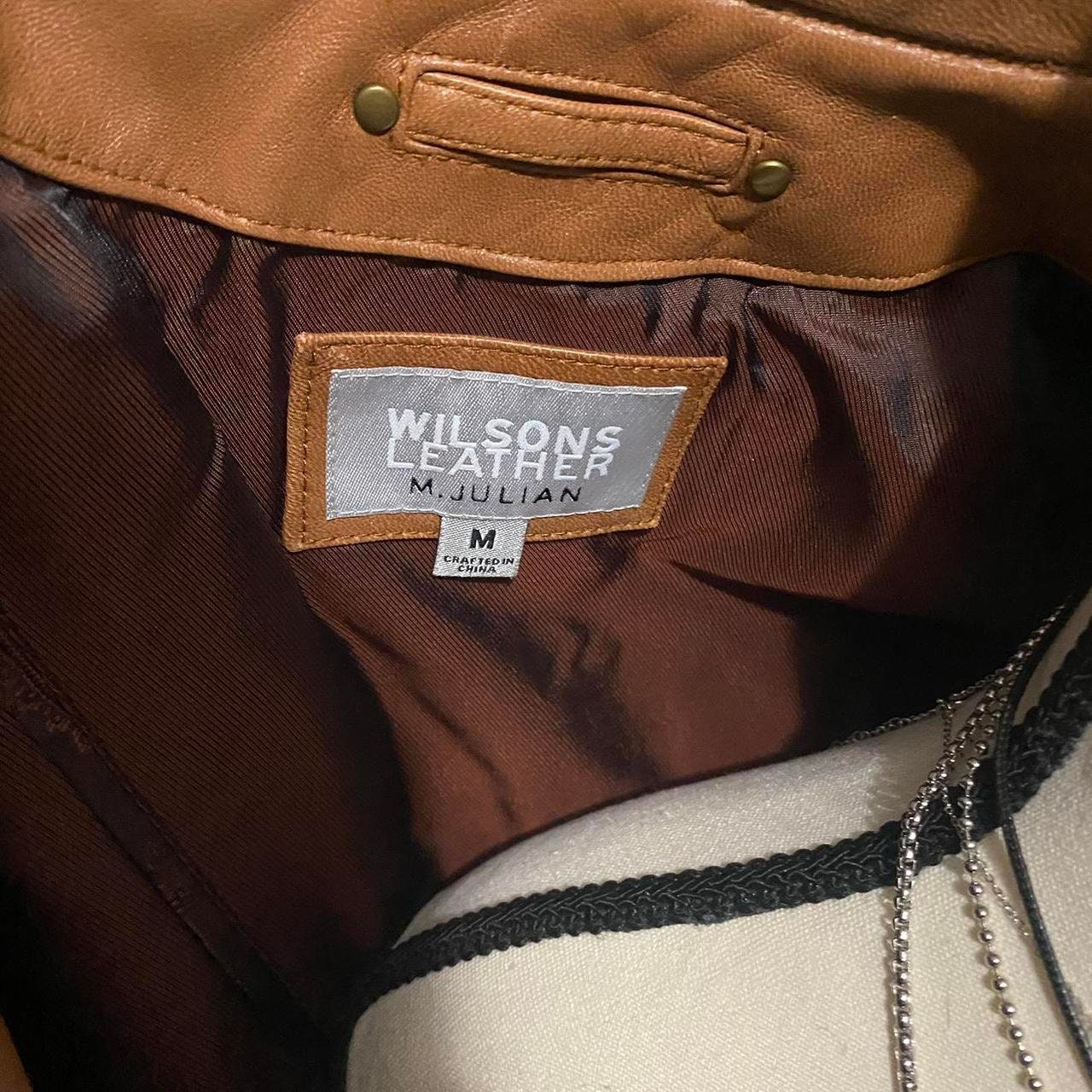 Vintage Wilsons Leather Brown Leather Coat - Etsy