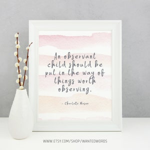 Charlotte Mason Set of 8 Printable Bundle Lot | Encouraging Homeschool ...