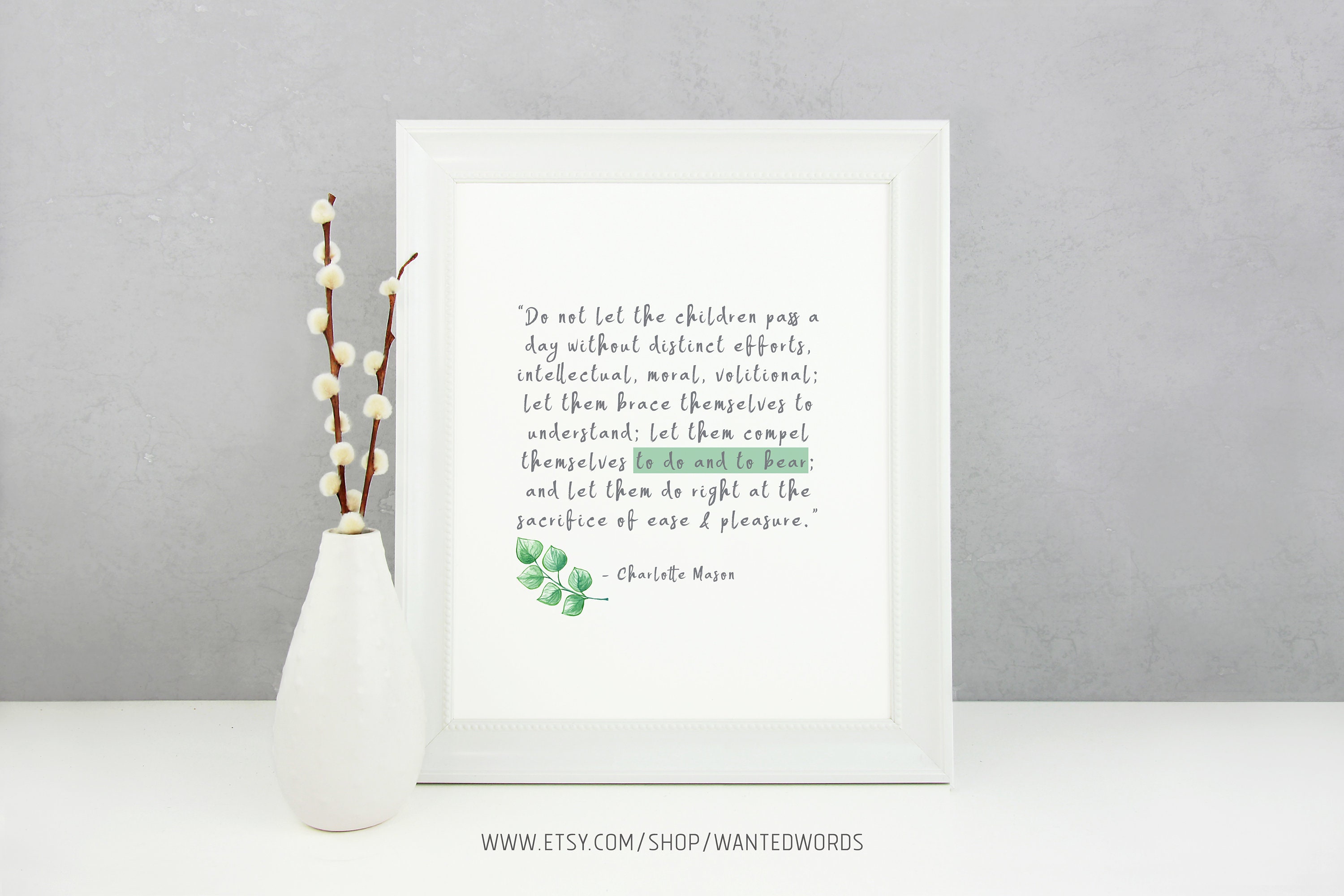 Charlotte Mason Set of 8 Printable Bundle Lot Encouraging Homeschool ...