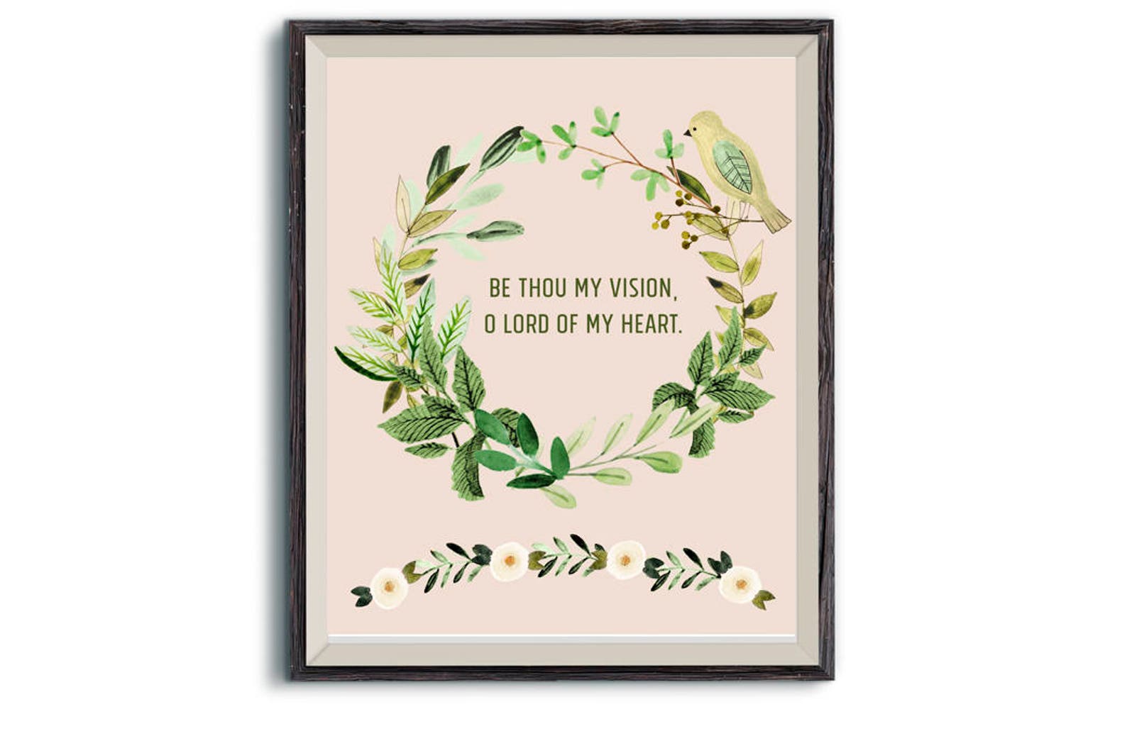 Be Thou My Vision O Lord of My Heart Hymn Lyrics - Etsy