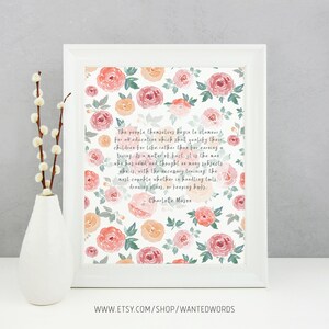 Charlotte Mason Set of 8 Printable Bundle Lot | Encouraging Homeschool ...