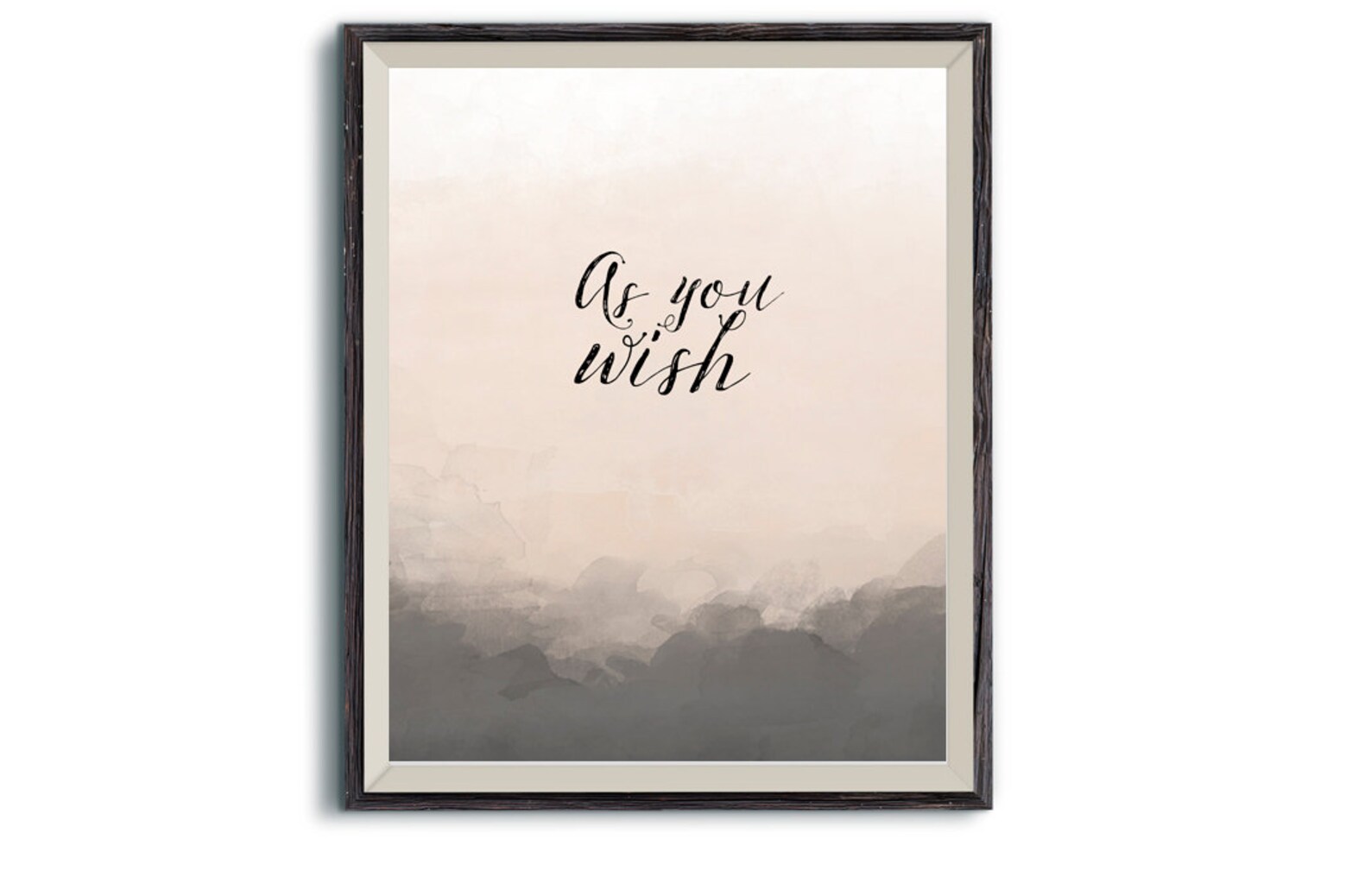 Princess Bride "as You Wish" Quote | Wall Art | Valentines Say I Love ...