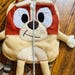Bingo Backpack, Bingo Plush Backpack , Bluey and Bingo HANDMADE Free ...