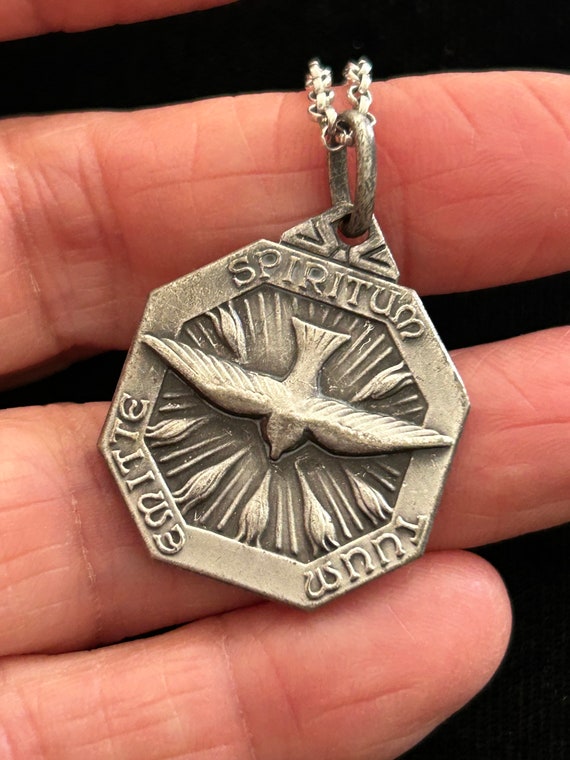 Antique French Holy Spirit Dove of Peace Saint Esprit… - Gem